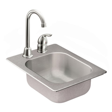 Moen Stainless Steel Single bowl Kitchen Sink TG2045522 – Sinks ...