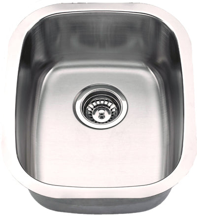 Suneli Undermount Single Bowl Kitchen/Bar Stainless Steel Sink - SM181 ...
