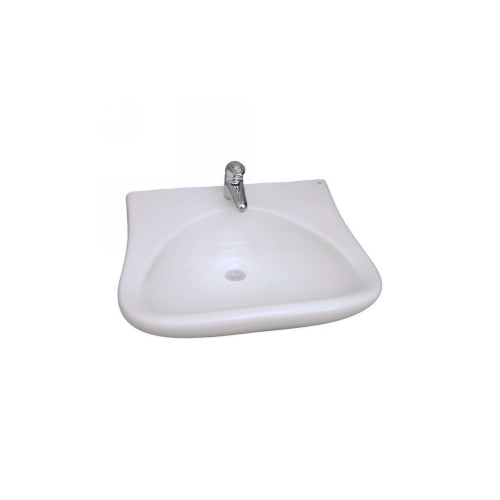 Barclay Bella Wall-Hung Sink, 4'' cc White Bathroom Sinks 4-904WH ...